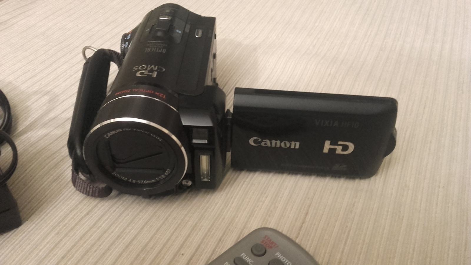 Canon VIXIA HF10 Full HD kamera 12x zoom