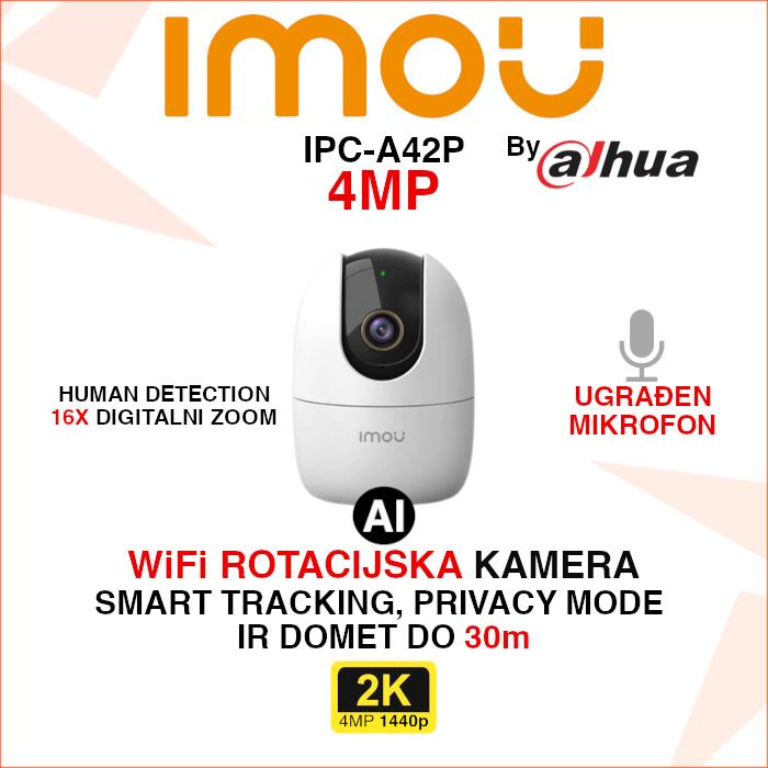 IMOU RANGER 2 AI WIFI SMART HOME KAMERA 4MP IPC-A42P