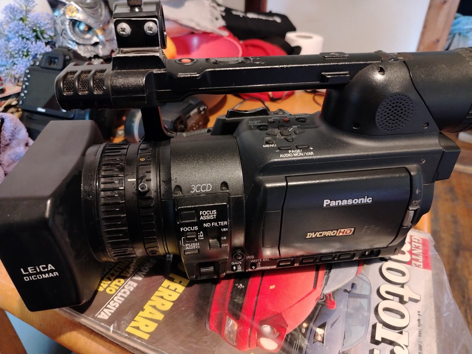Panasonic P2 HVX 200 HD kamera Leica dicomar