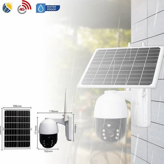 SIGURNOSNA KAMERA SA SOLARNIM PANELOM 4G