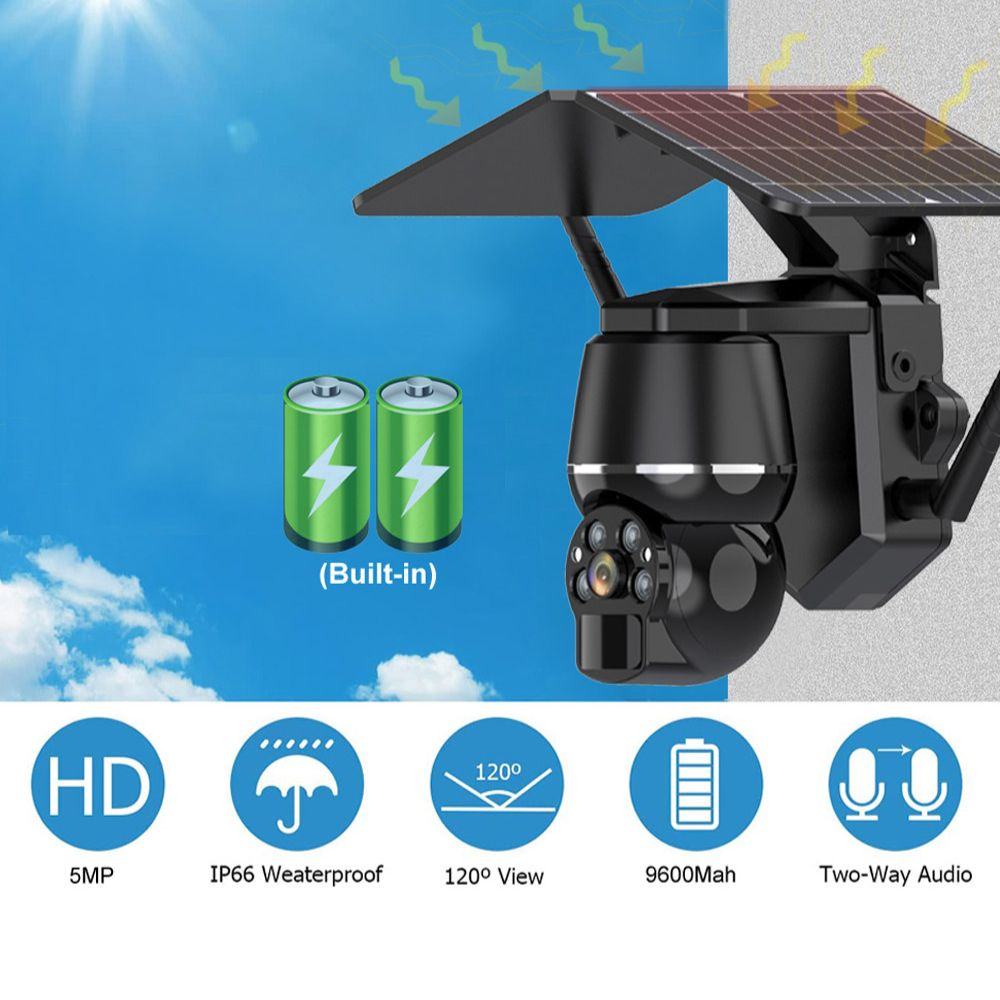 SOLARNA KAMERA SA SIM KARTICOM 4G mobilna mreža