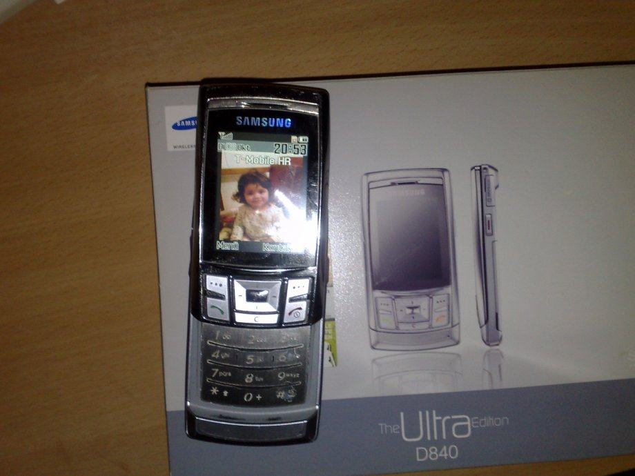 SAMSUNG MOBILINI TELEFON HANDY SGH-D840 THE ULTRA EDITION SLIDER