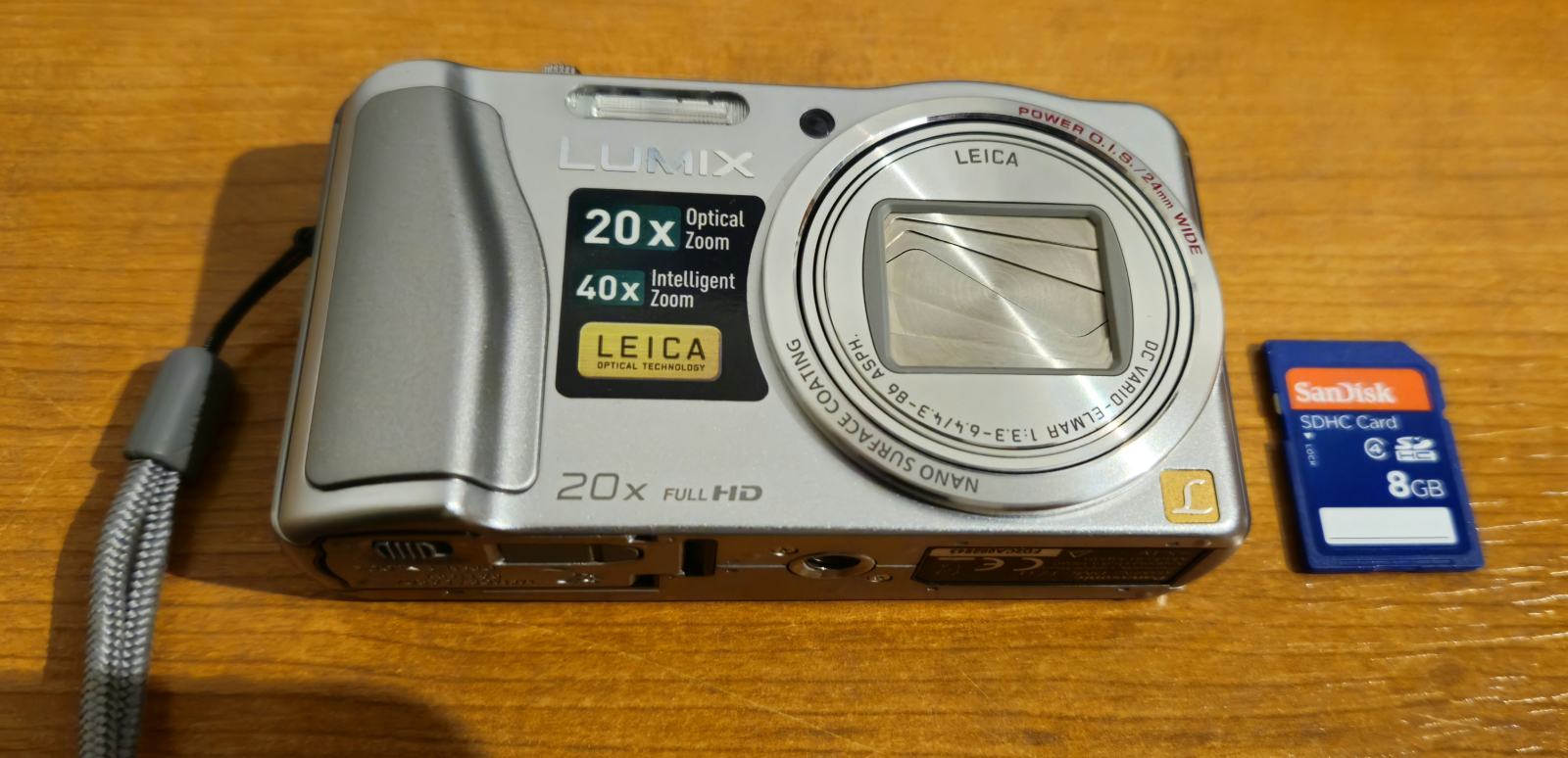 Panasonic LUMIX DMC-TZ31 -14,1 MP- 20x Leica Zoom -GPS - Full HD Video
