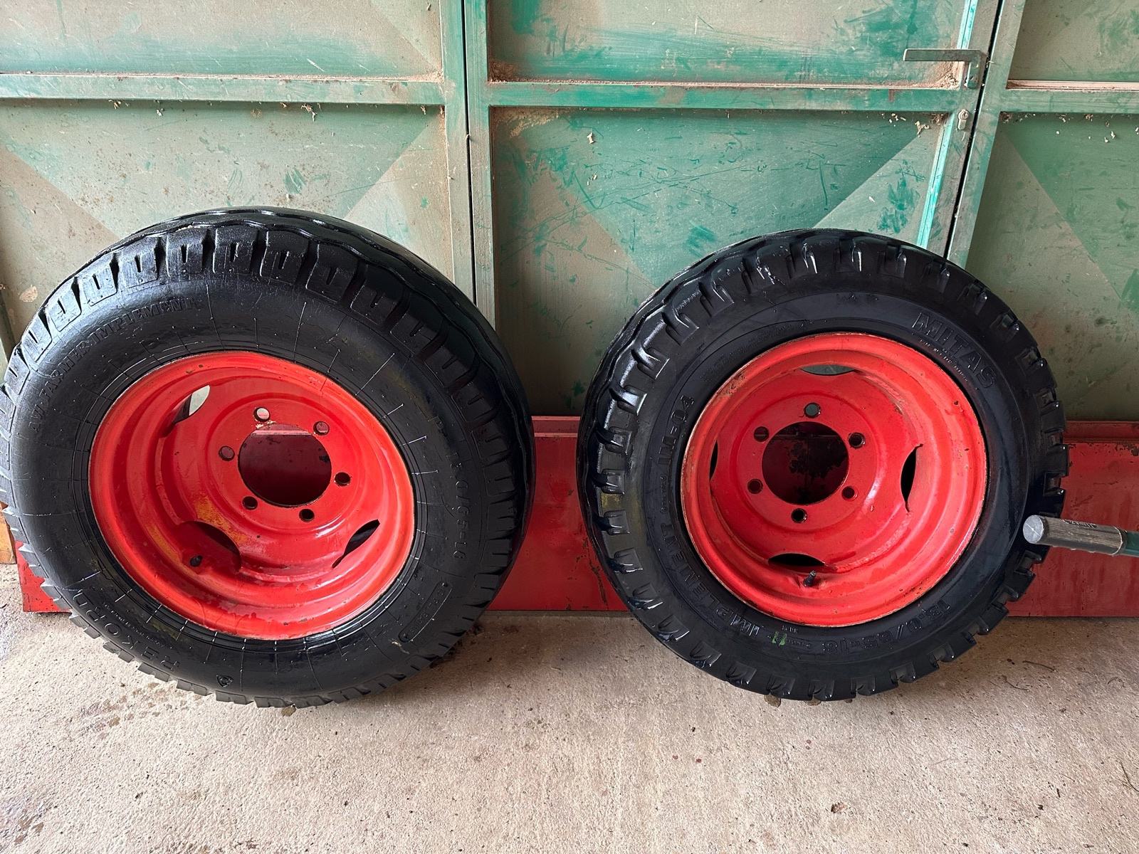 Felge i gume za prikolicu 13.0/65-18