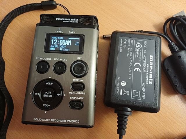 Marantz pmd-620 professional solid state recorder