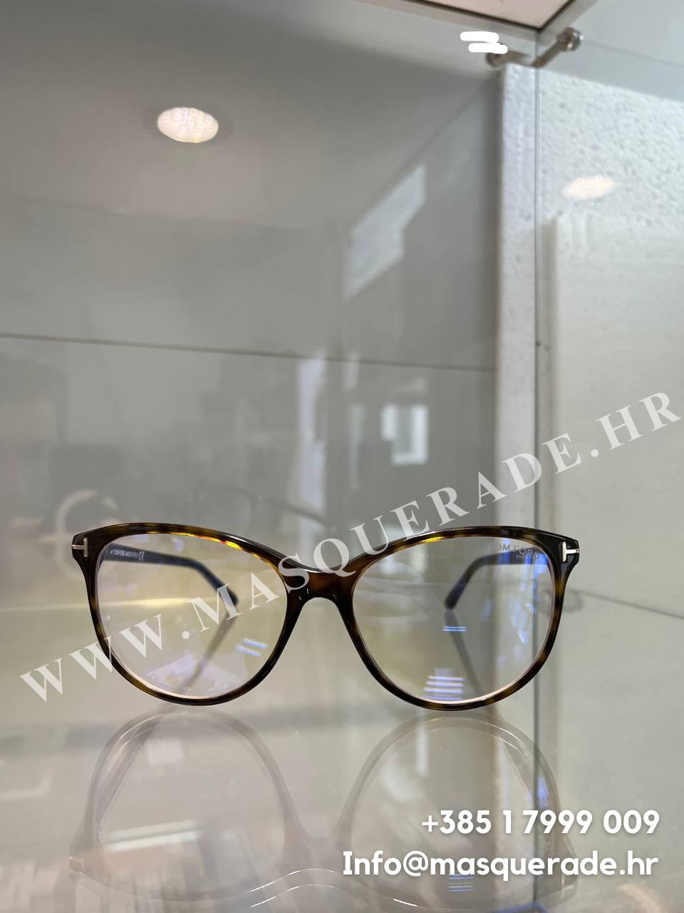 TOM FORD TF5544-B Dark Tortise, naočale za vid, NOVO, RAČUN, 36 RATA