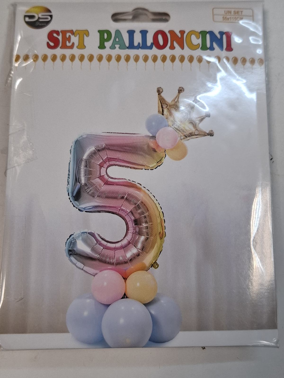 Baloni za rođendan (broj 5)