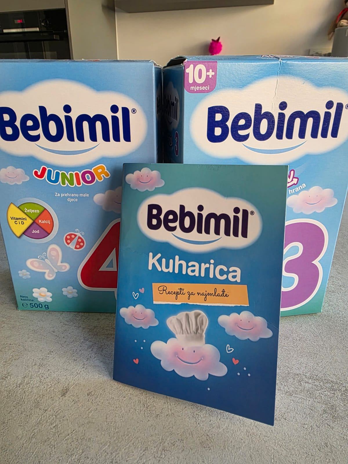 Bebimil 3 i 4 - Novo + poklon kuharica