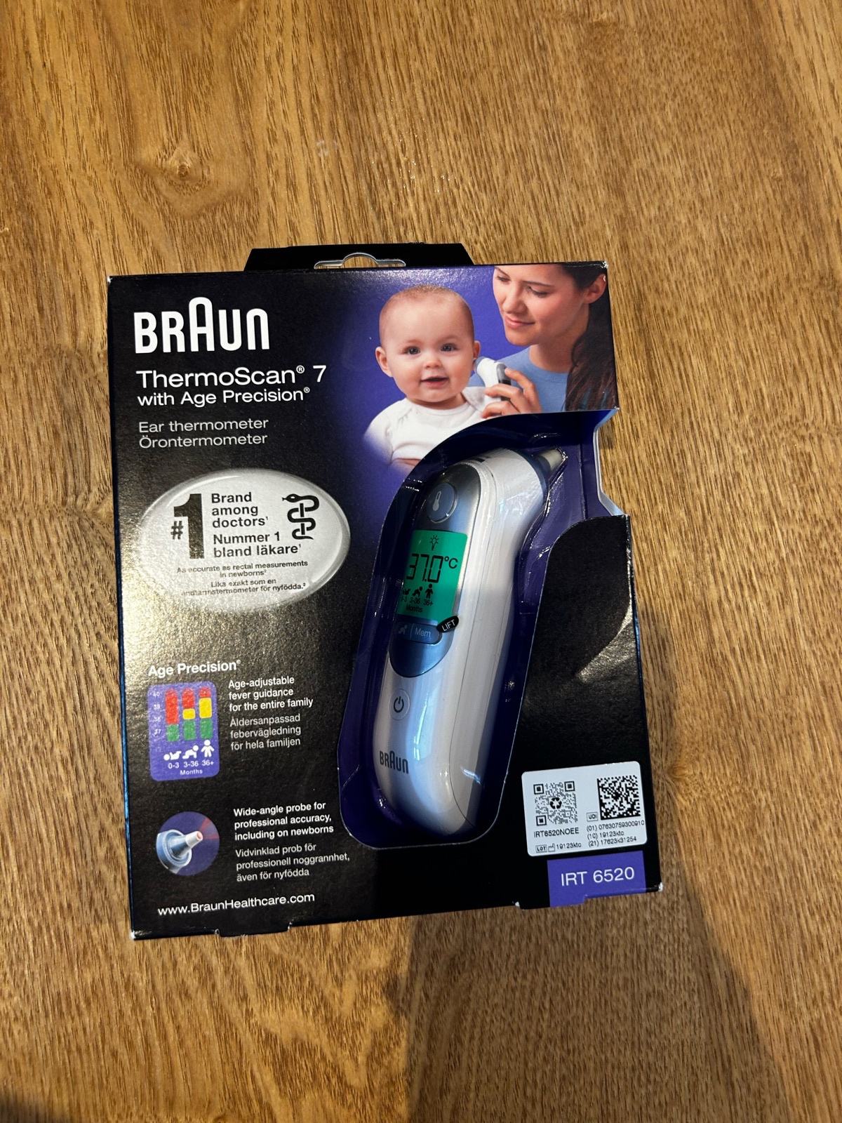 Braun TermoScan 7 toplomjer