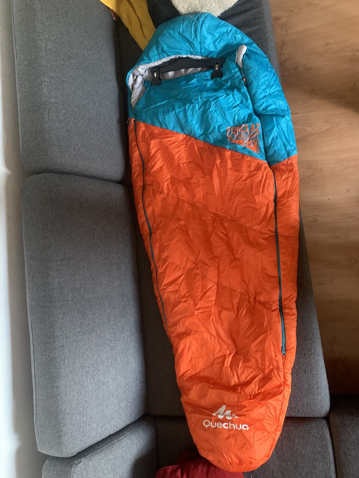 Dječja vreća za kampiranje Forclaz ultralight 0-5 *C