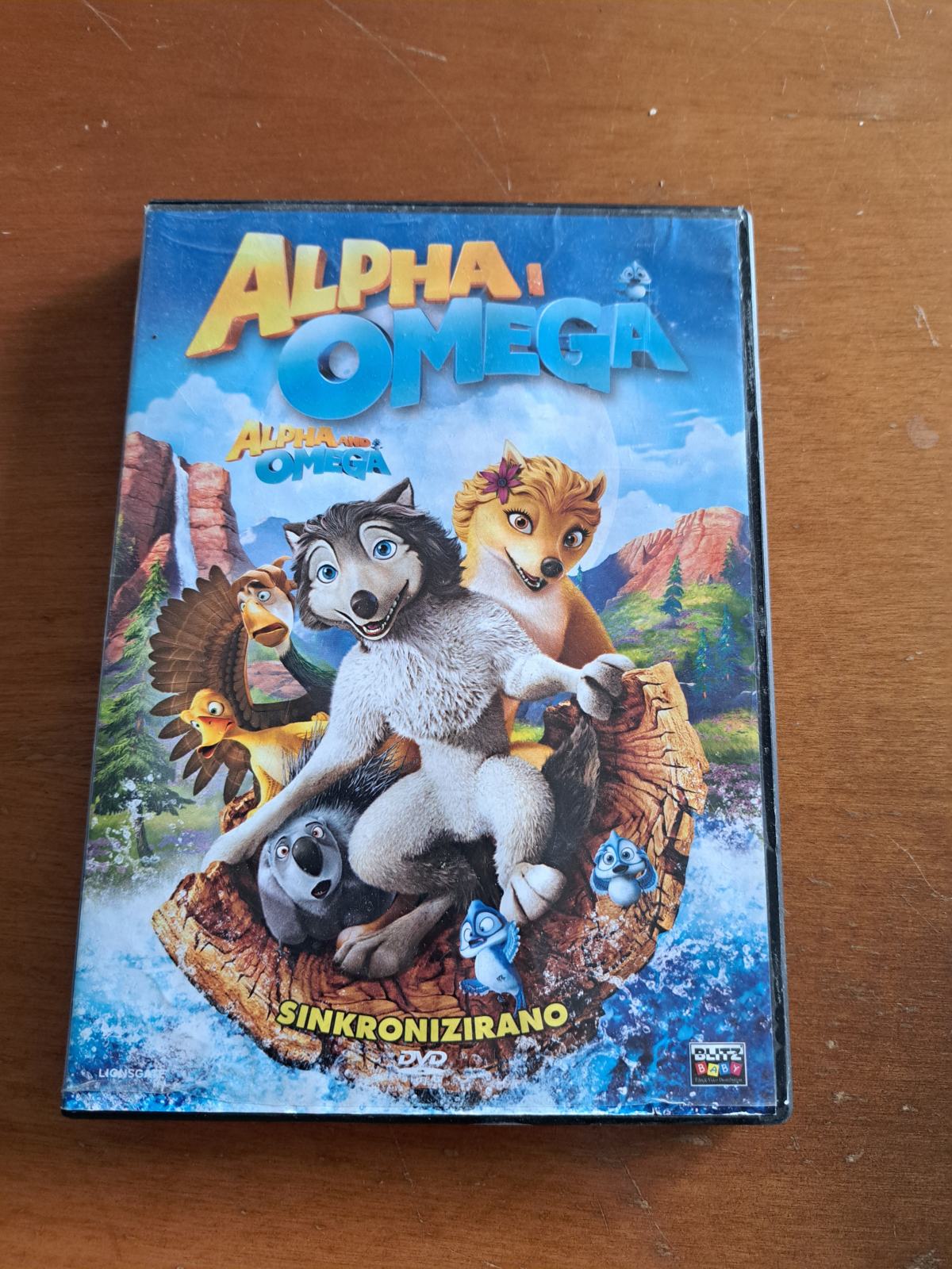 DVD animirani film Alpha i Omega crtani crtić
