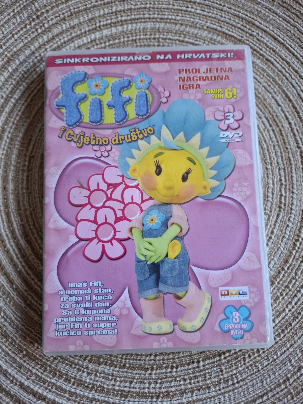 DVD animirani film Fifi i cvjetno društvo 3 crtani crtić