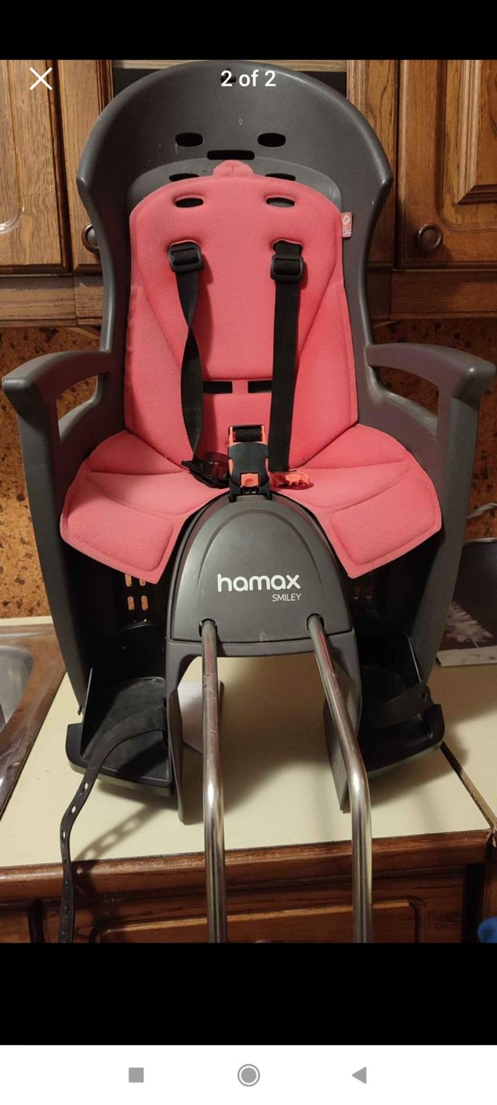 Hamax smiley sjedalica za bicikl
