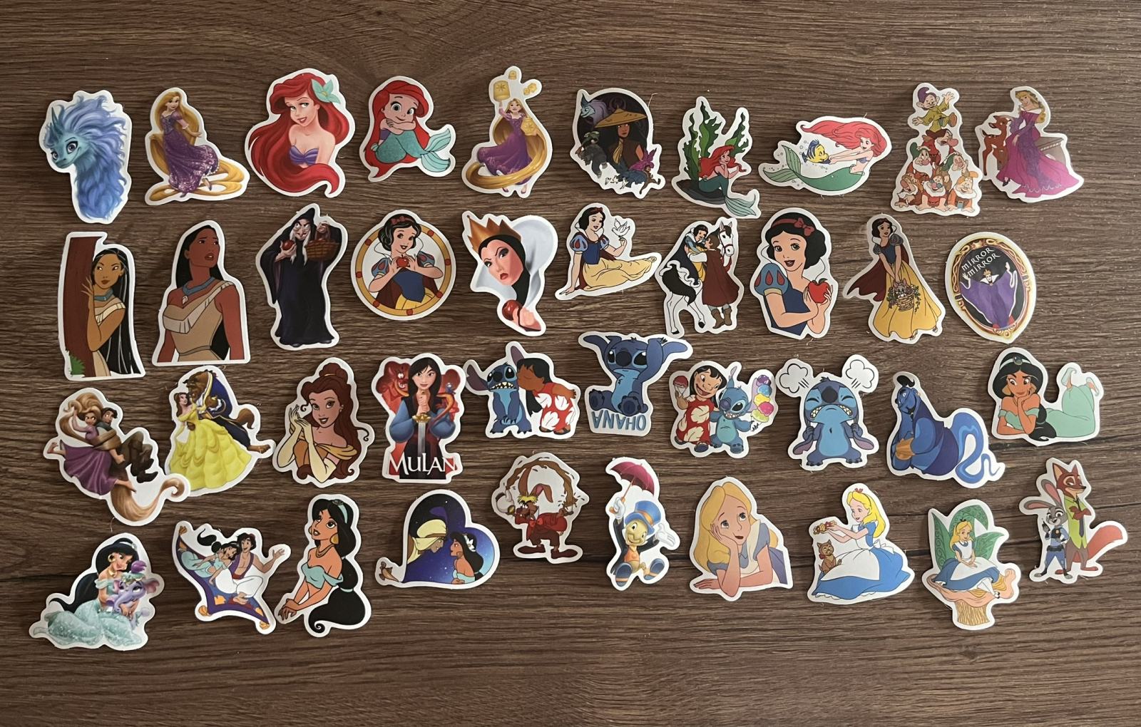 Naljepnice Disney princeze