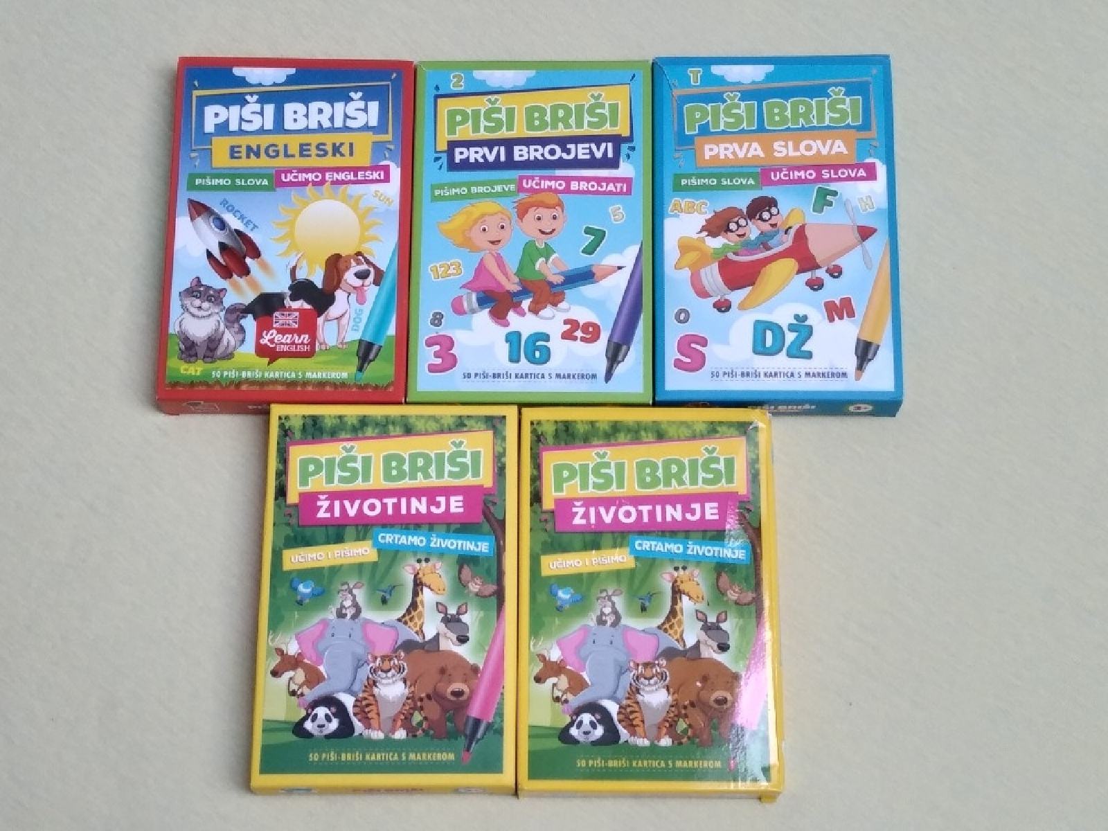 Piši briši kartice