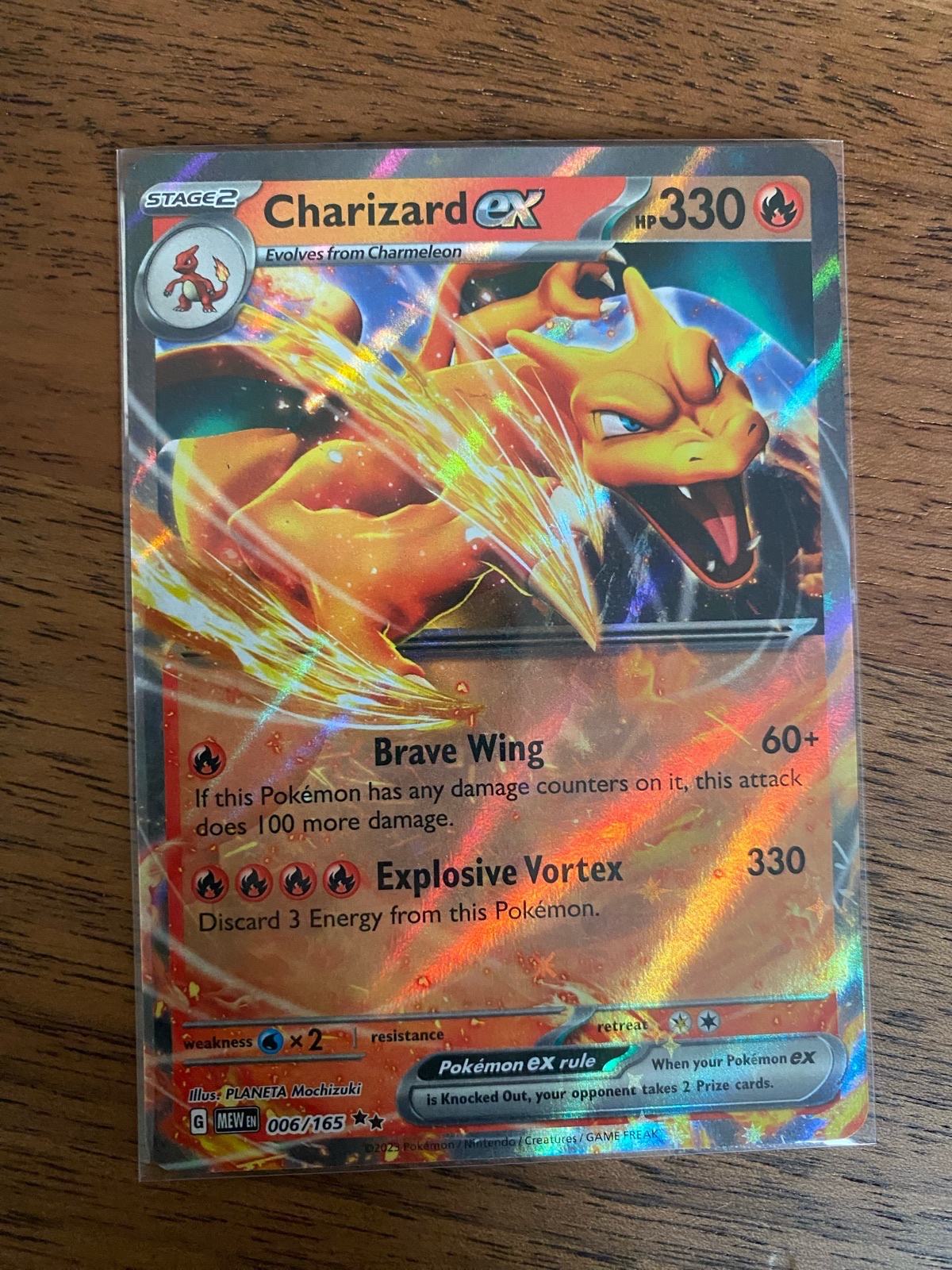Pokemon karta Charizard