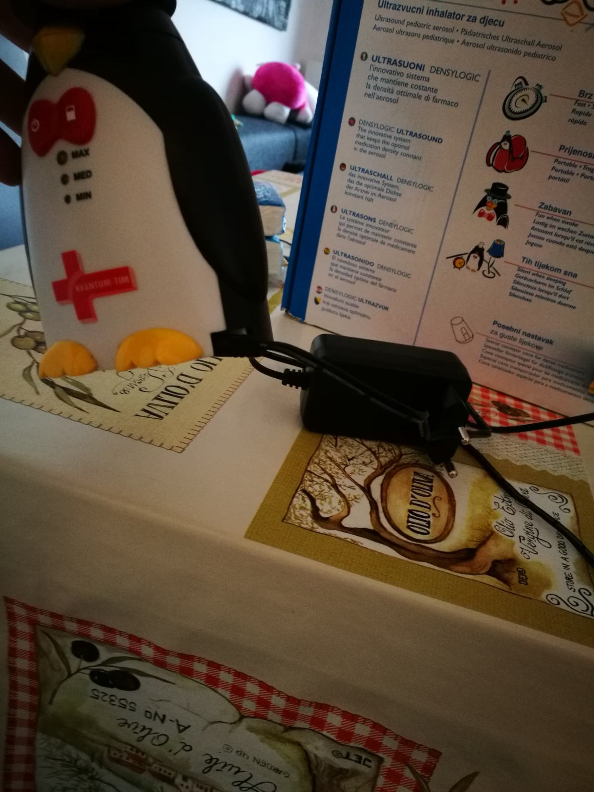 Punjač za inhalator Pingvin