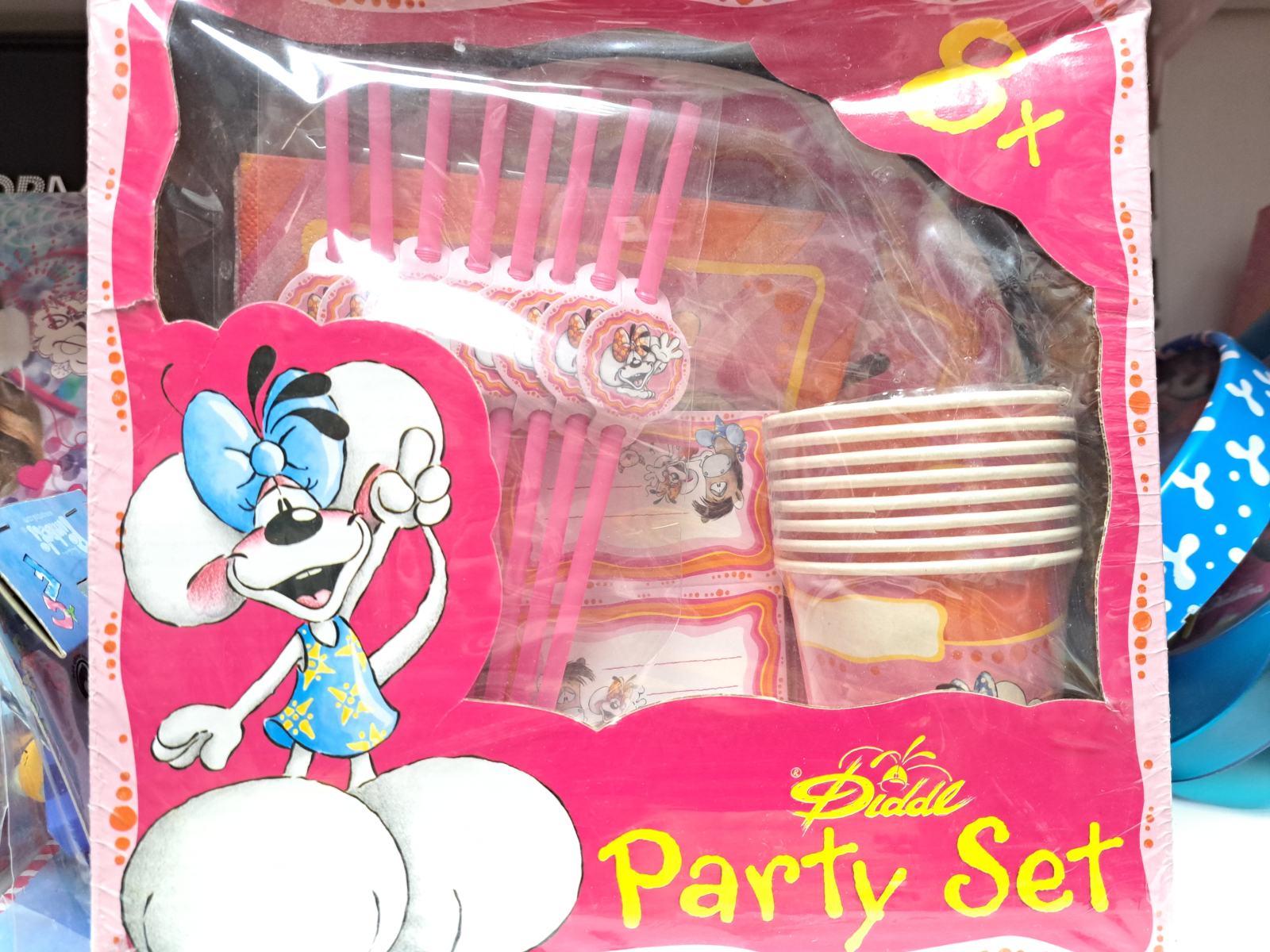 Rođendanski party set Diddle