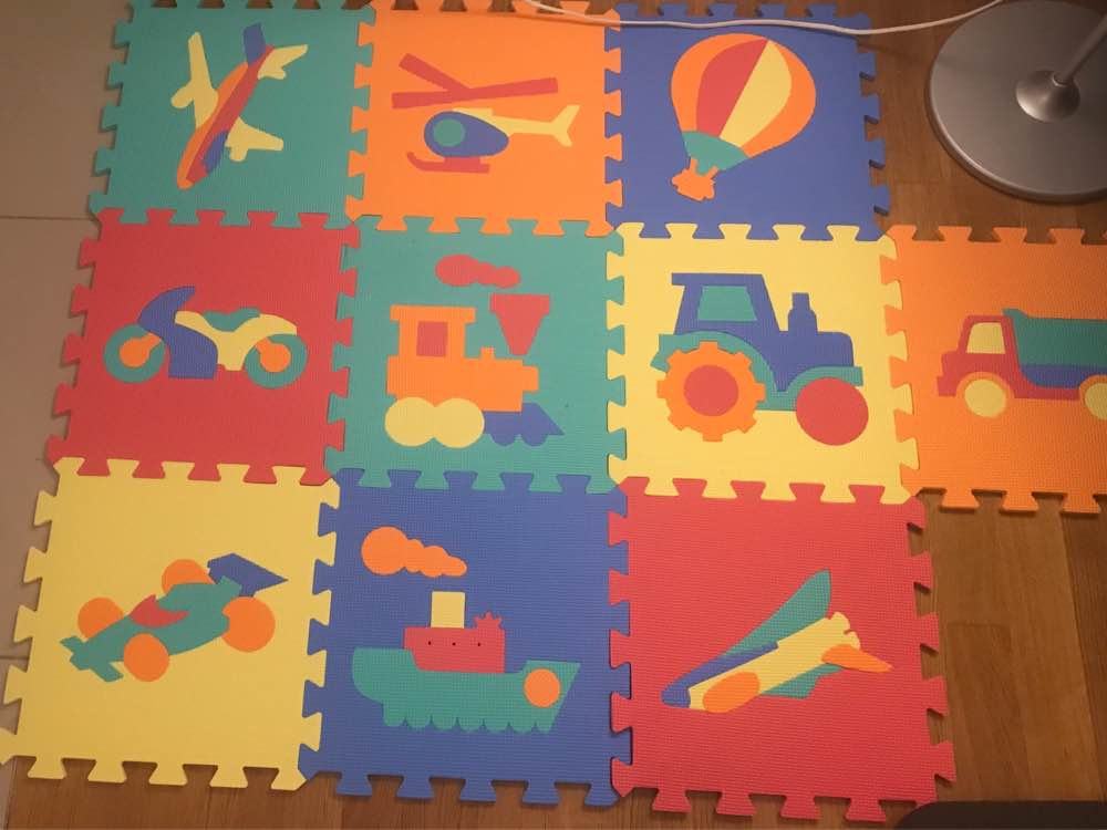 Spužvasta podloga puzzle