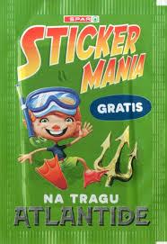 Stickermania sličice za album Na tragu Atlantide, Spar