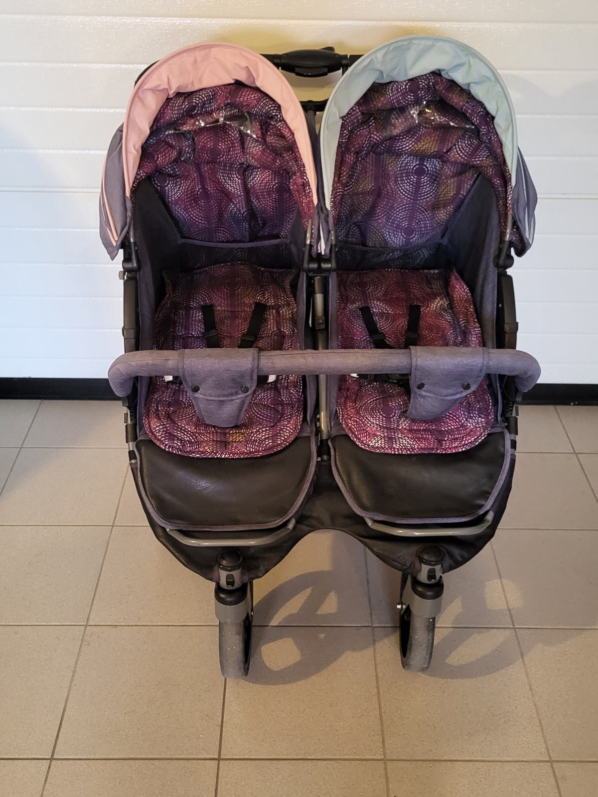 Chipolino kolica za blizance Twix boy/girl