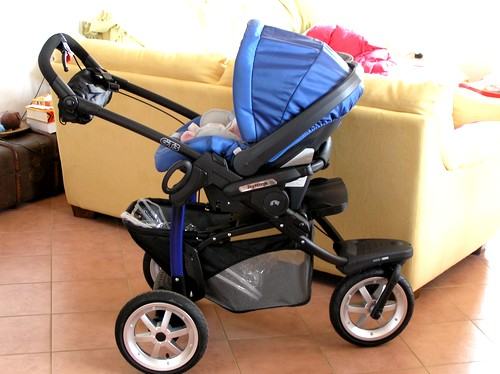 PEG PEREGO GT3 + AS PRIMO VIAGGIO SIP + pokloni