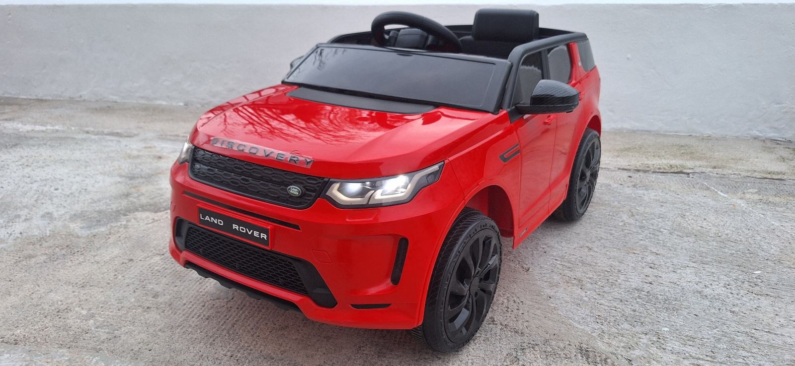 Električni auto za djecu – Land Rover Discovery (Crveni)