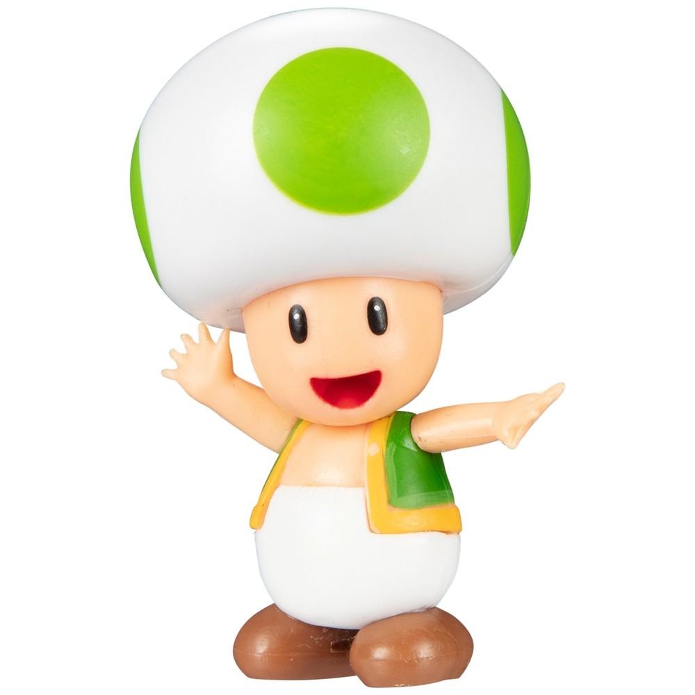 Green Toad Nintendo Super Mario figura 6cm