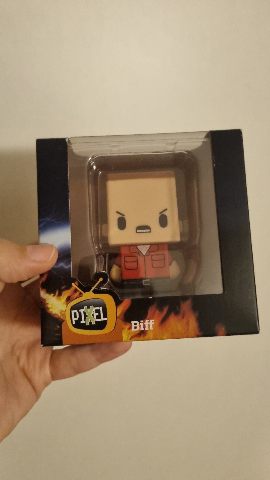 Back to the Future Buff Pixel figura