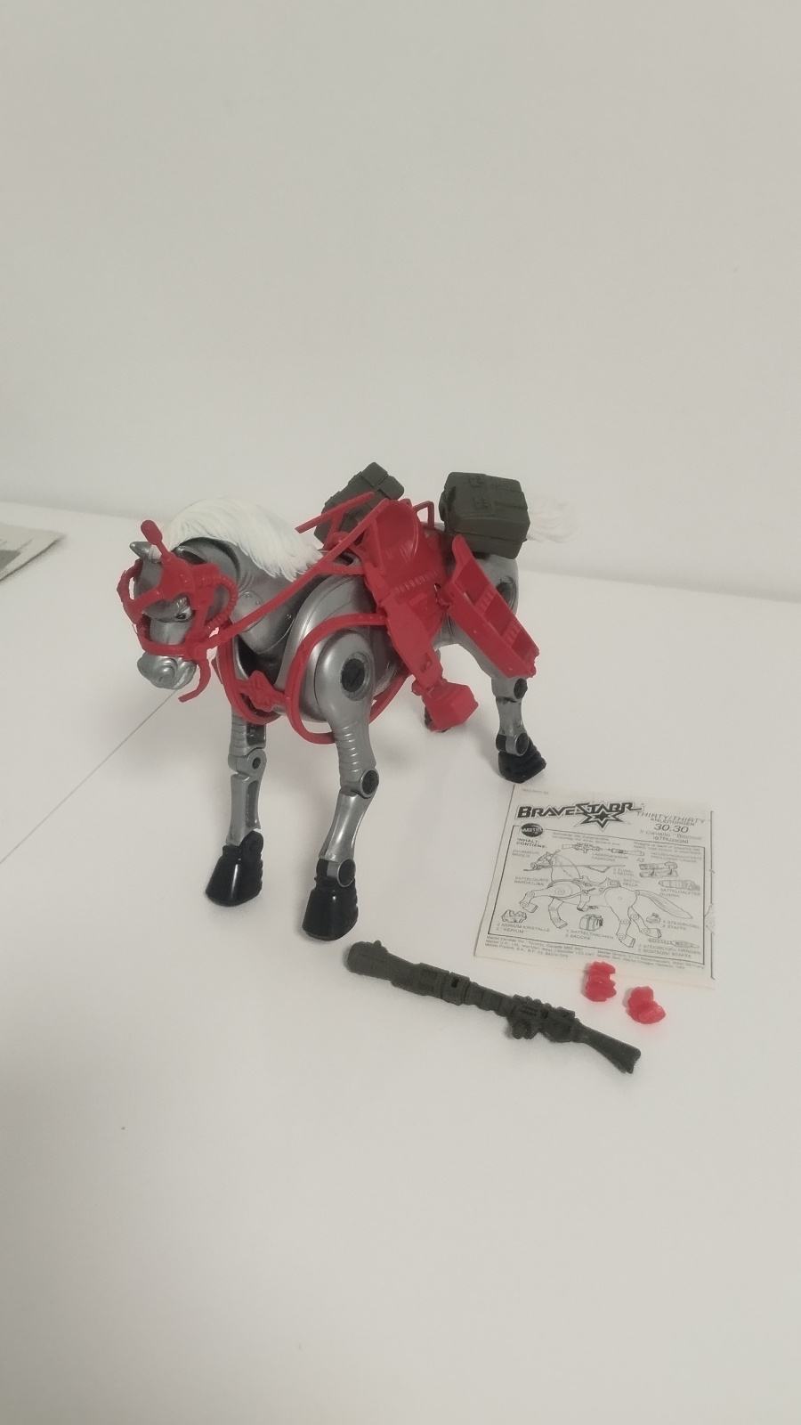 BRAVESTARR Thirty Thirty Horse Mattel 1986 Vintage KOMPLETNO Očuvano