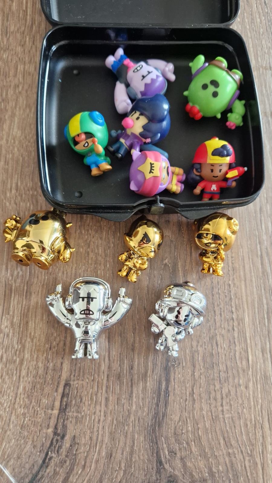 Brawl stars zlatni i srebrni Leon Corvo spike Crow nita .... figurice