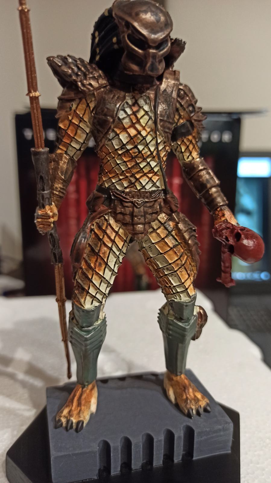 Eaglemoss-Alien & Predator figures collection-Hunter Predator-NOVO