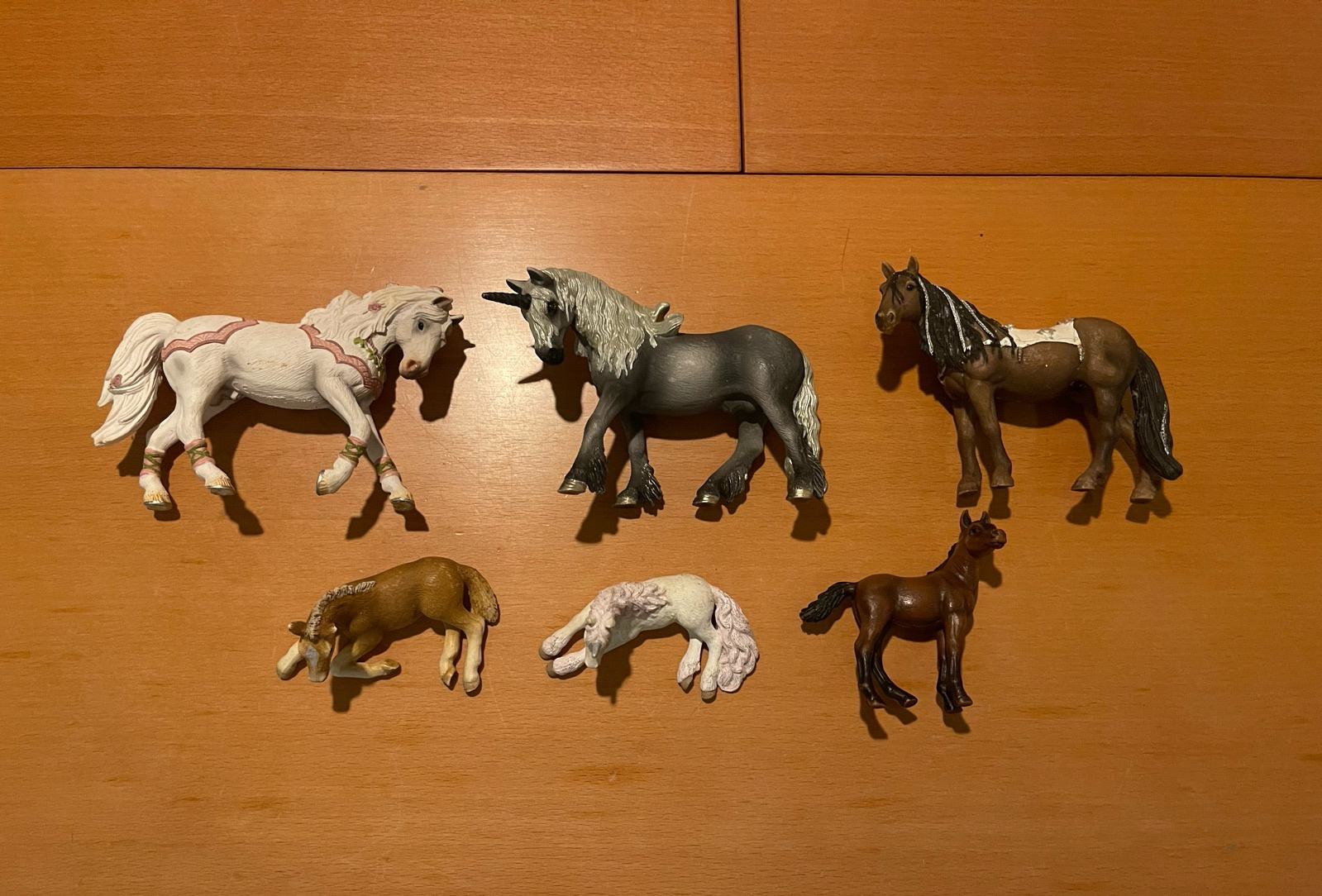 Figure igračke Schleich - konji, 6 figurica