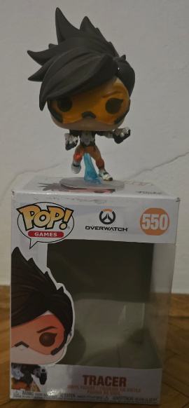 Funko pop, Overwatch, Tracer