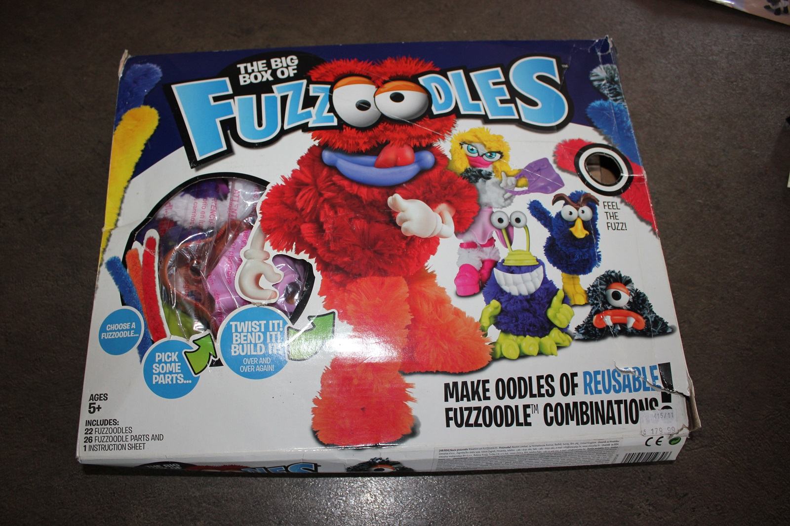 FUZZOODLES - IGRAČKE ZA SASTAVLJANJE