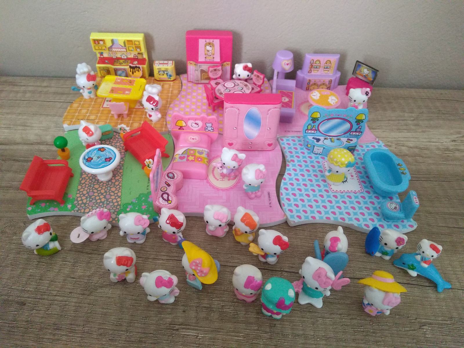 Hello Kitty figurice i namještaj lot za 70 kn