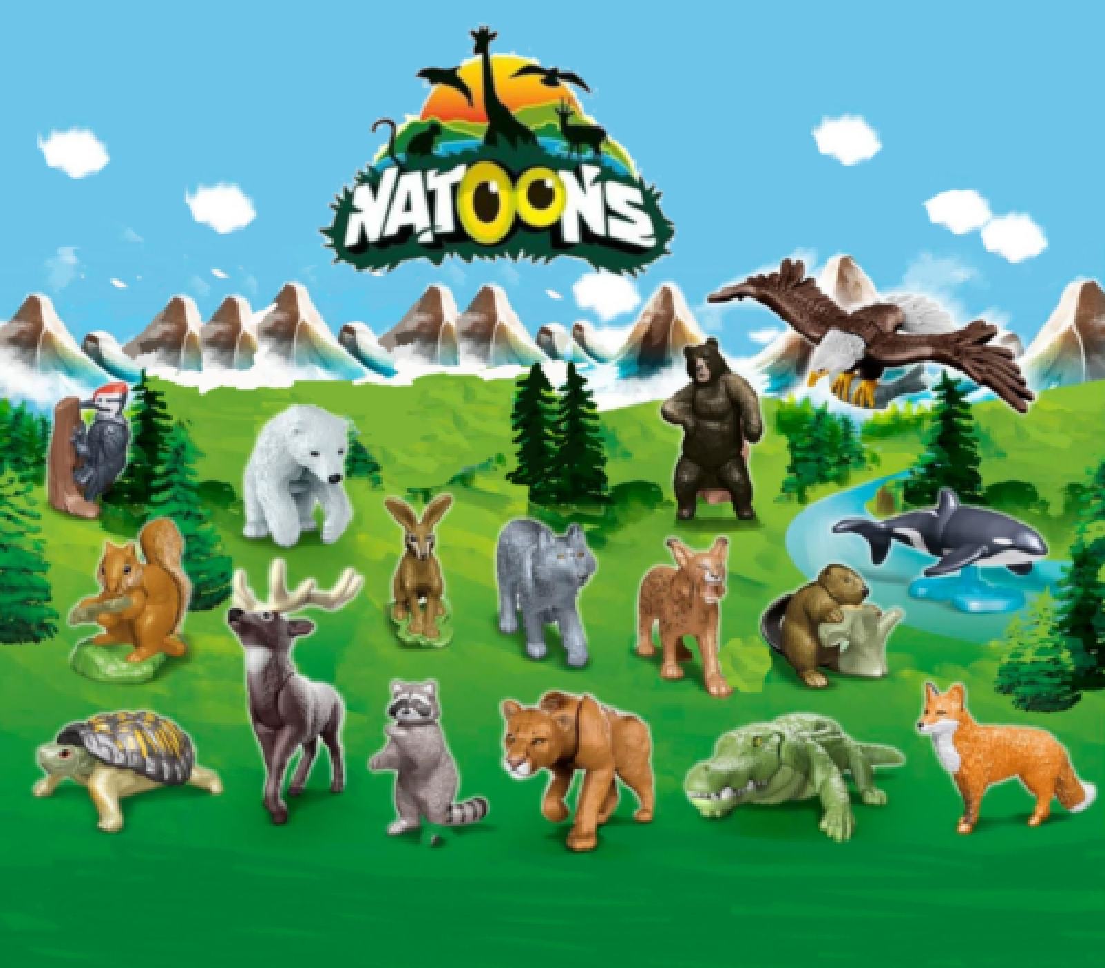 Kinder figurice Natoons 2021 (postoji mogucnost razmjene, vidi opis)