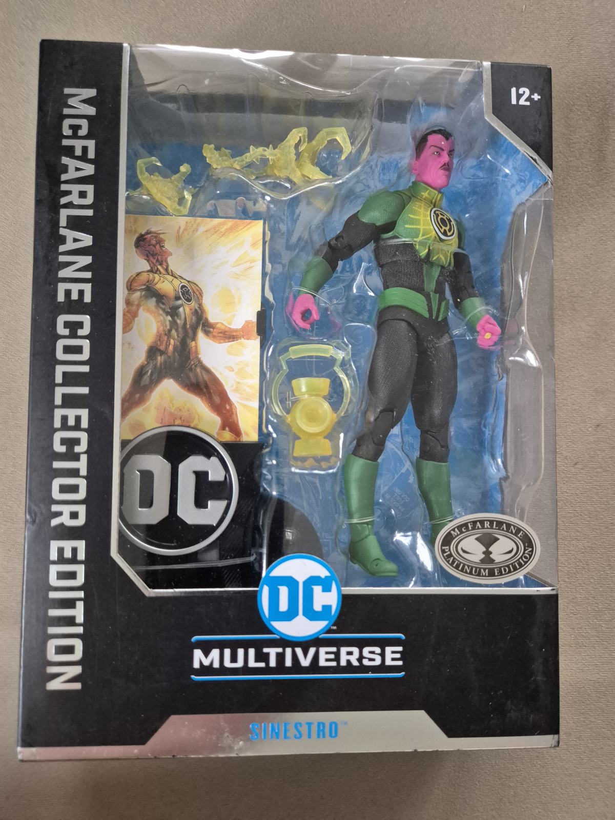McFarlane Toys Sinestro (Sinestro Corps War) Platinum Edition