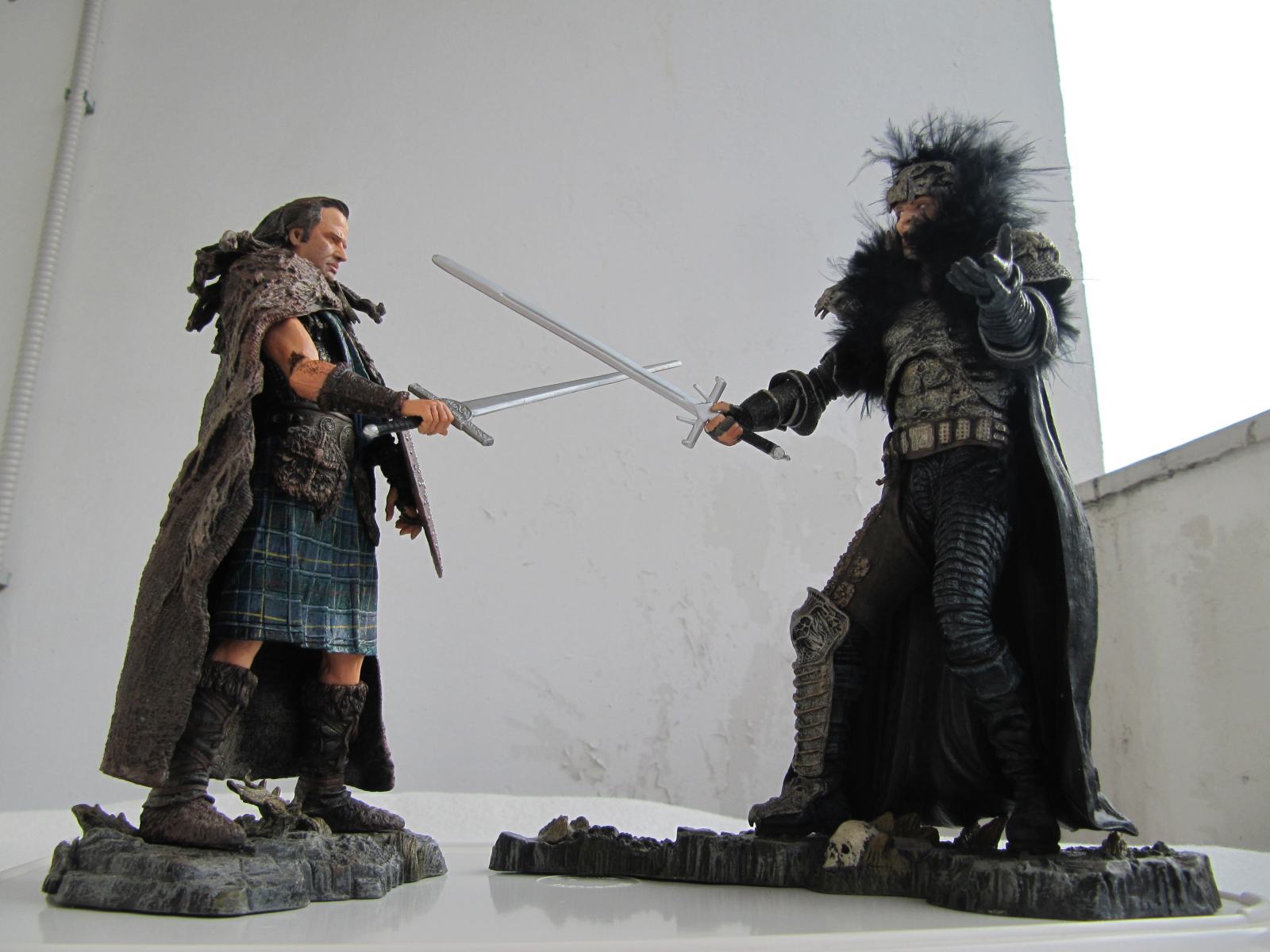 NECA CONNOR MACLEOD vs KRUGER / HIGHLANDER figura 20 cm