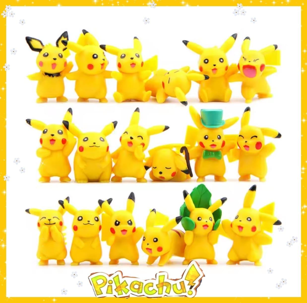 POKEMON PIKACHU - 18 figurica - povoljno