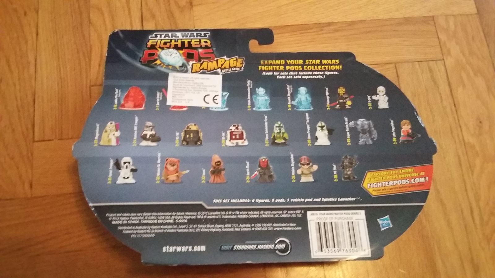 Star Wars Fighter pods Naboo starfighter pack