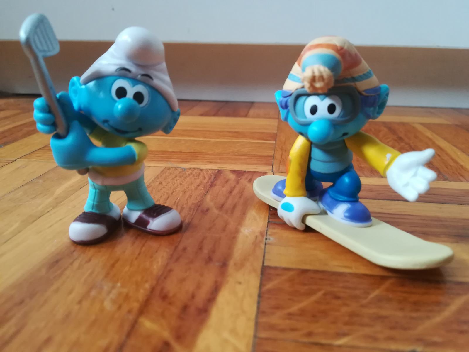 Strumfovi Golfer i Skijas LOT ili pojedinačno Peyo Jakks figurice