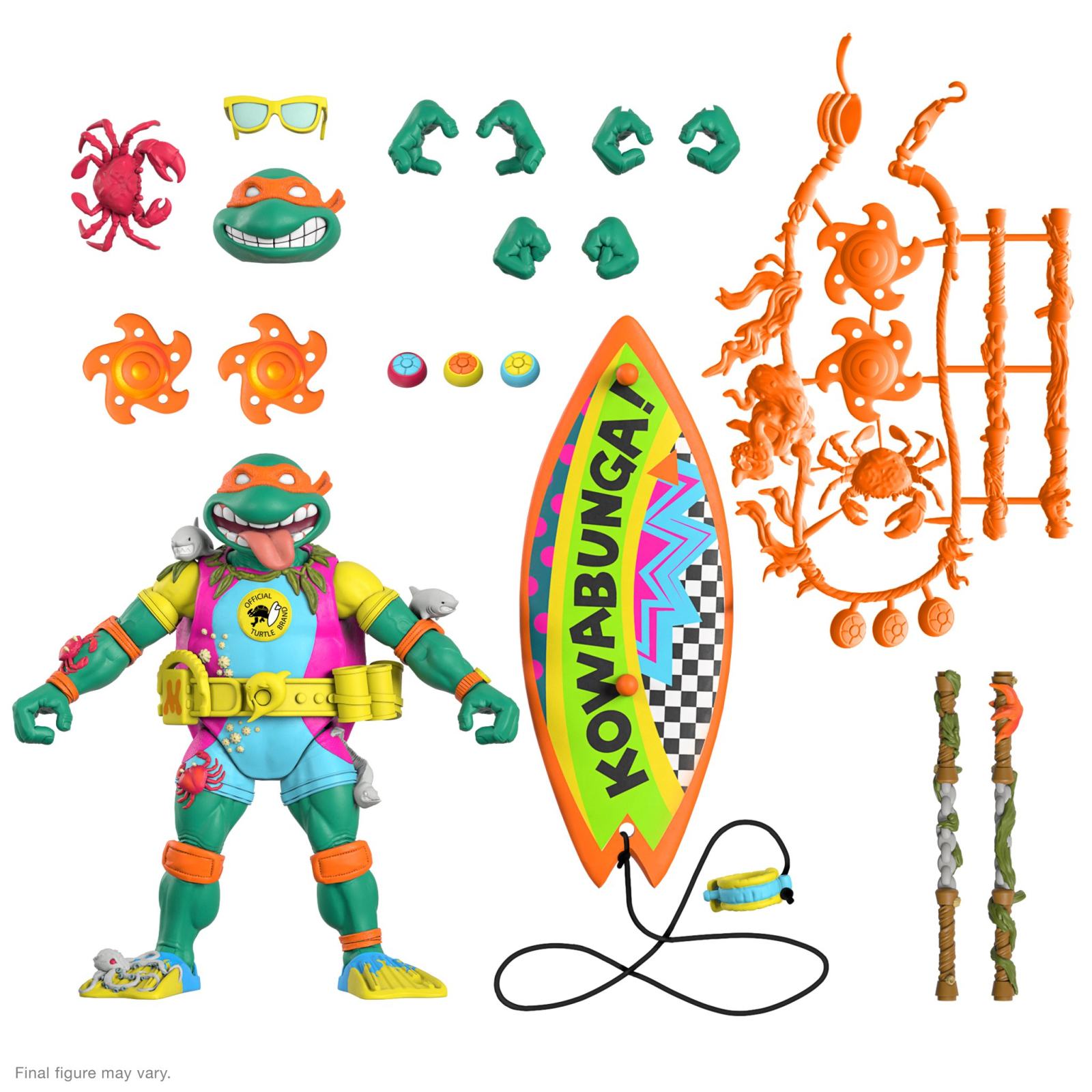 Super7 TMNT Sewer Surfer Mike