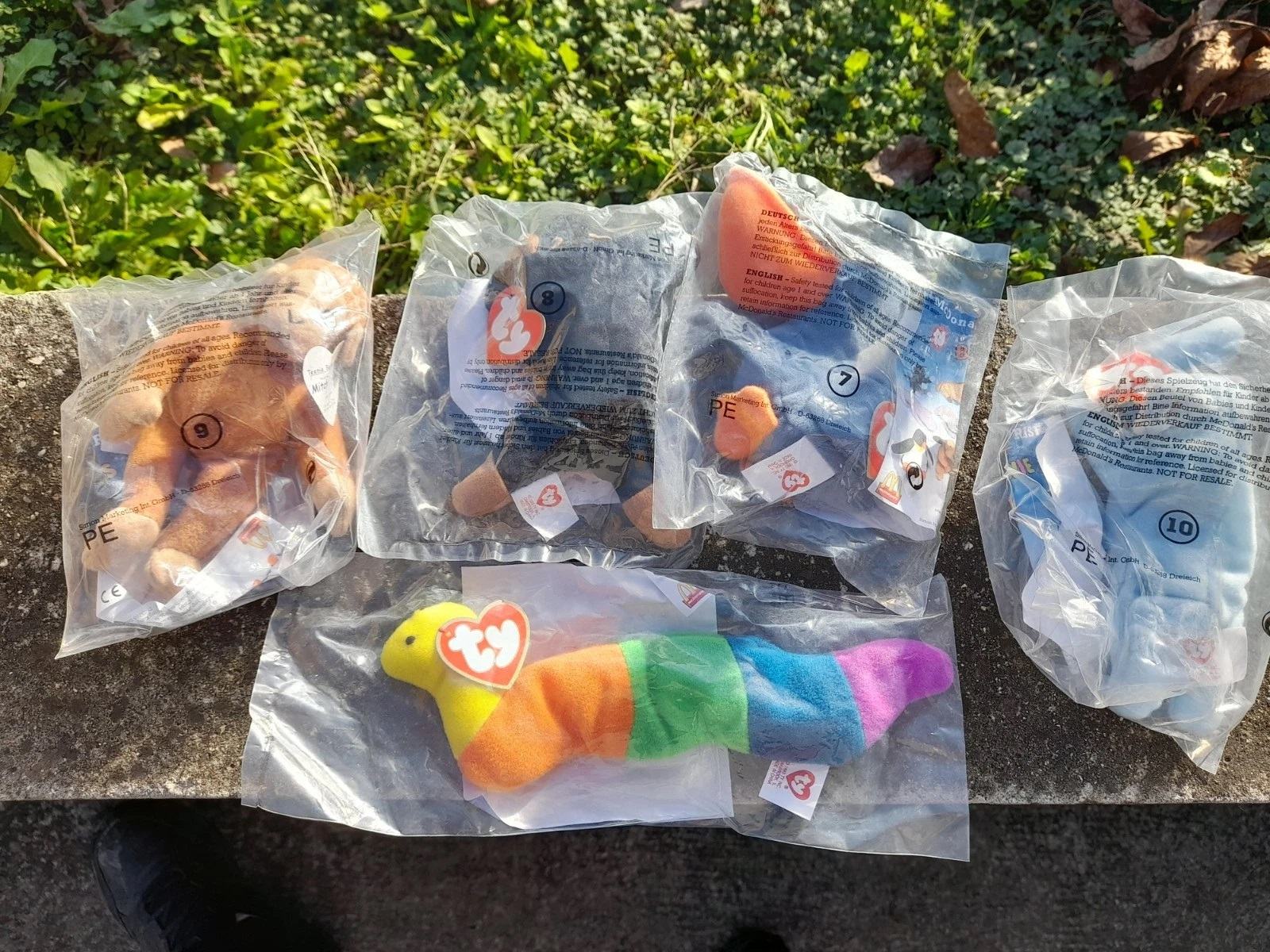 ty beanie babies - lot 5 komada