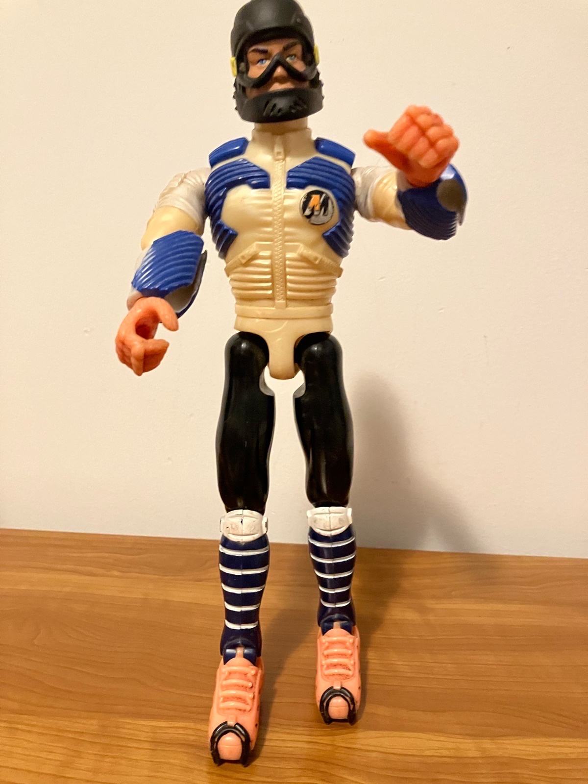 Vintage figura Action Man-Extreme Ice Skater, 30 cm, 1999 Hasbro