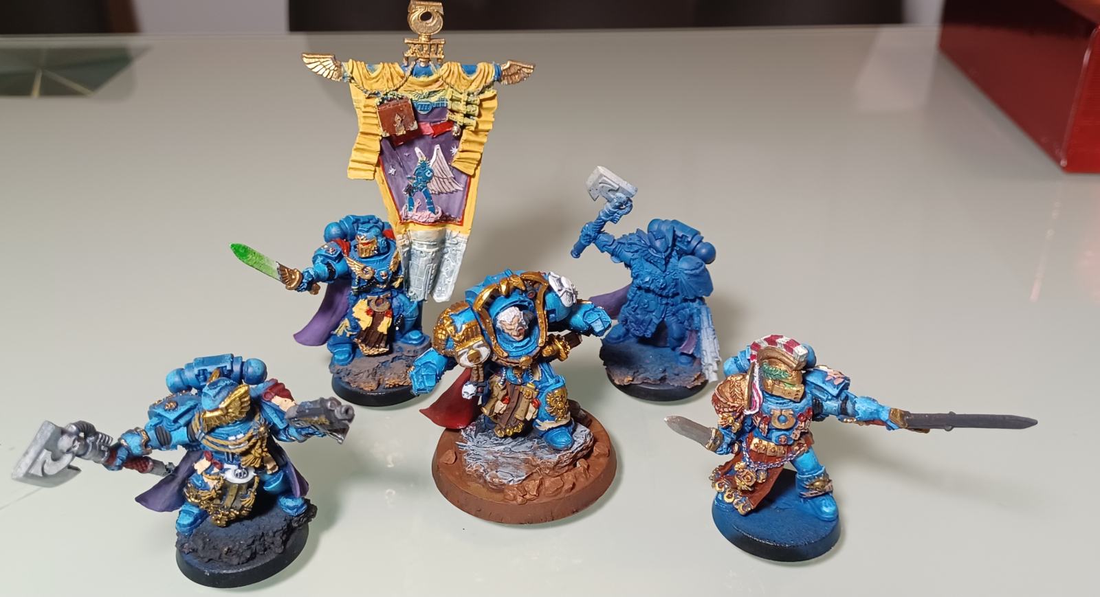 Warhammer 40k Marneus Calgar & honor guard