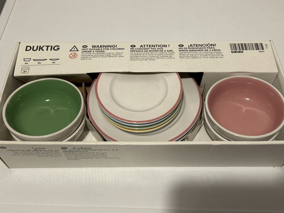 Ikea Duktig set posuda NOVO