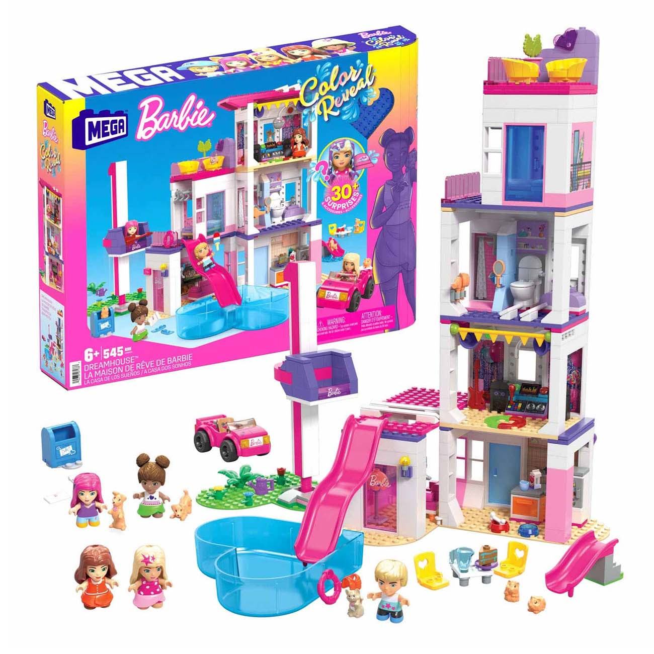 Mega Barbie colour reveal kuća