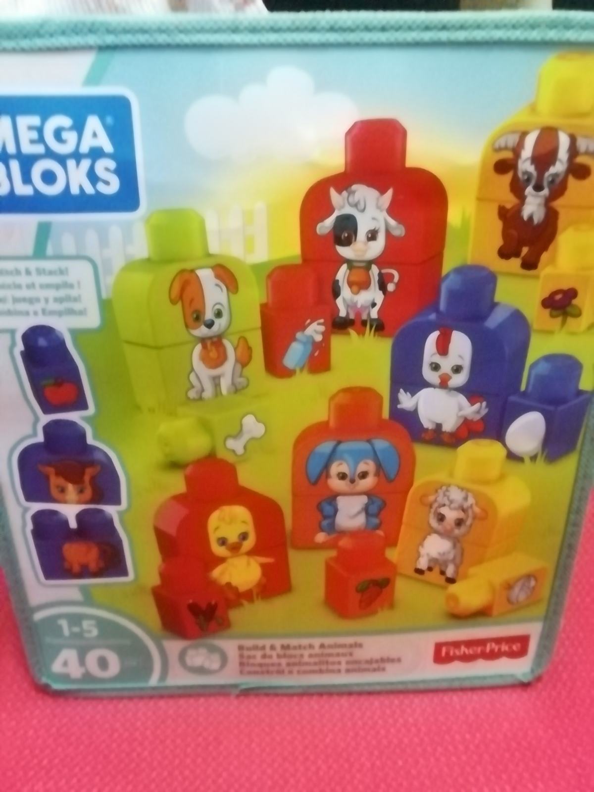 Mega blocks maxi kocke, svijet zivotinja