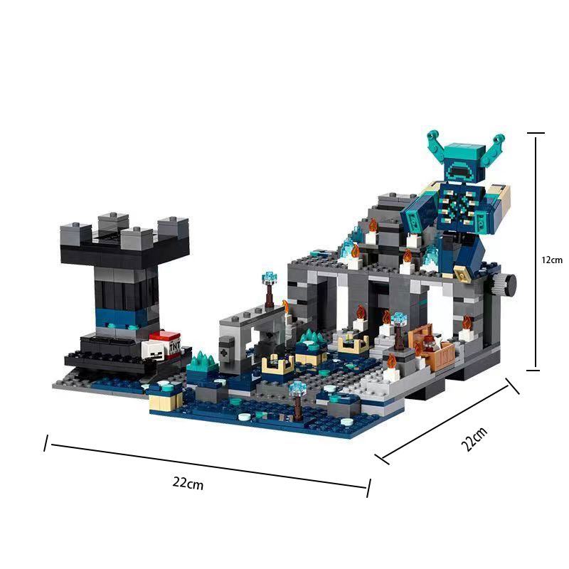 Warden minecraft Lego set